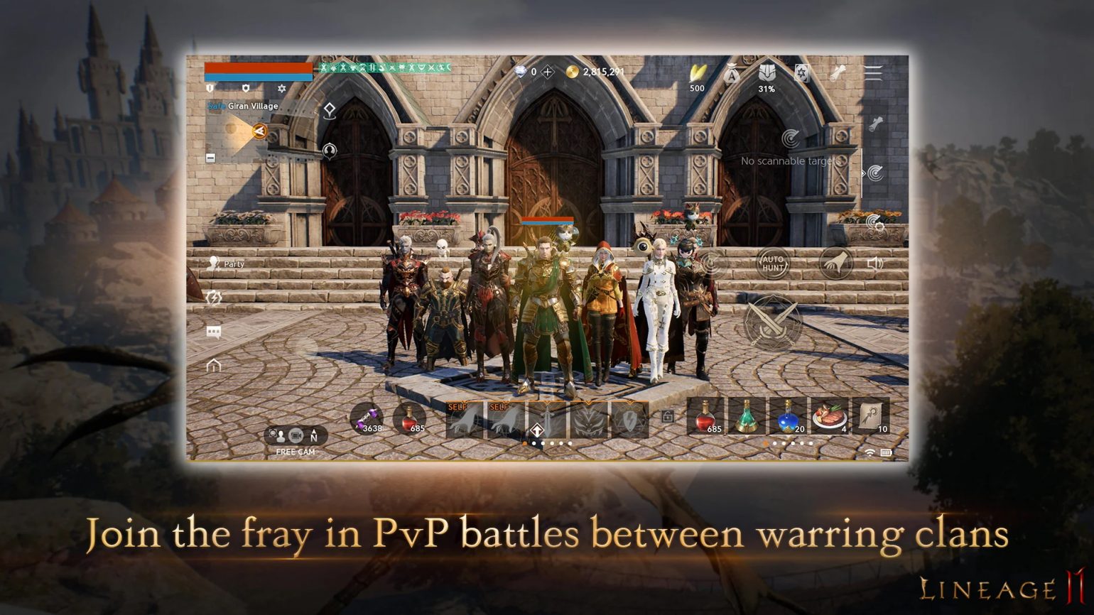 Lineage 2M - New Lineage cross-platform MMORPG launches in North ...