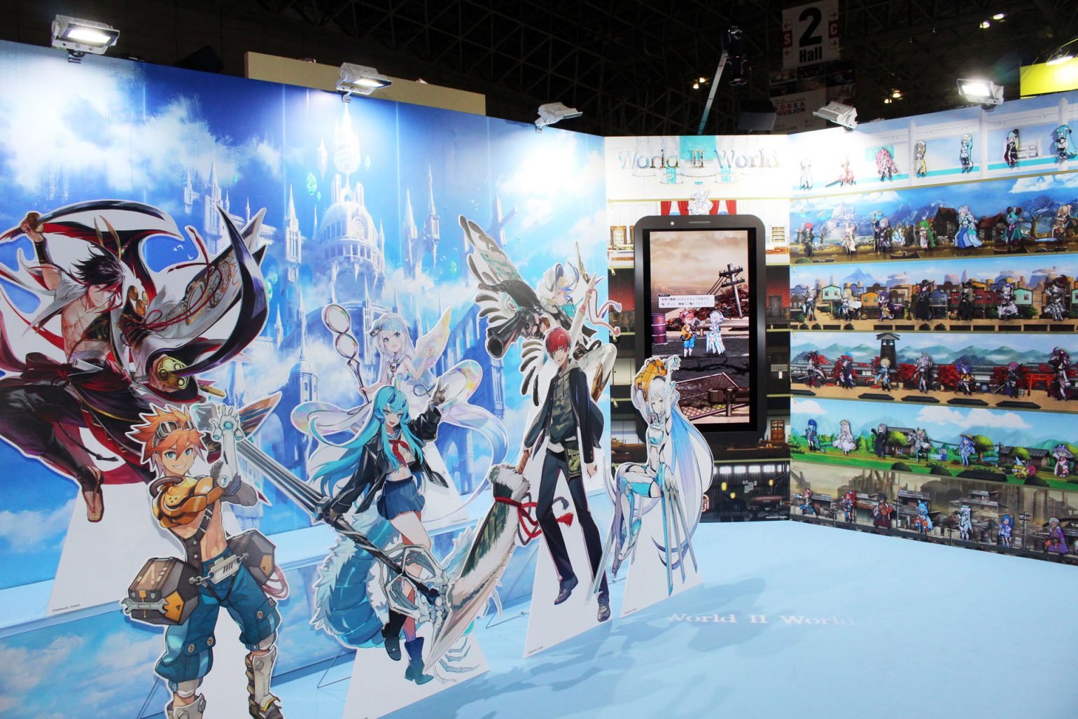 World II World - Aniplex announces new split-screen mobile RPG with ...
