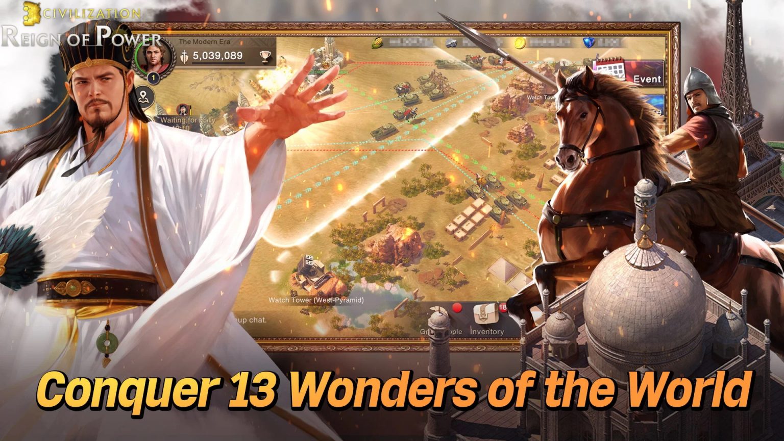 Civilization: Reign of Power - Nexon begins pre-registration phase for MMO SLG title in Asia ...