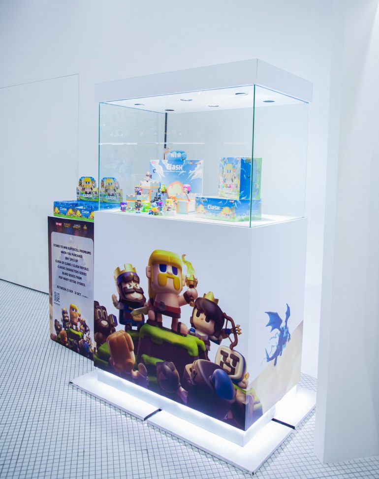 Clash of Clans - Supercell and Pop Mart Funan Store in Singapore Create an Immersive Offline ...