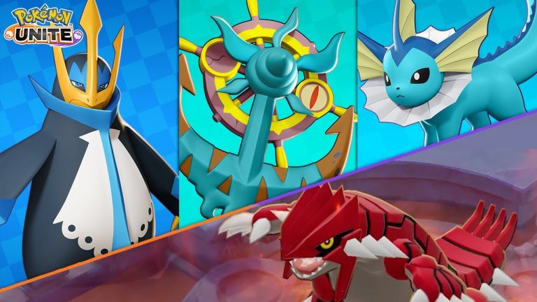 Pokémon UNITE Expands Roster with Empoleon, Dhelmise, and Vaporeon ...